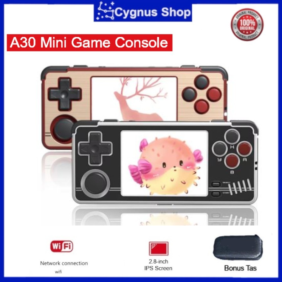 Jual POWKIDDY Q20 MINI 2.4 Inch IPS Screen Handheld Game Console Retro ...