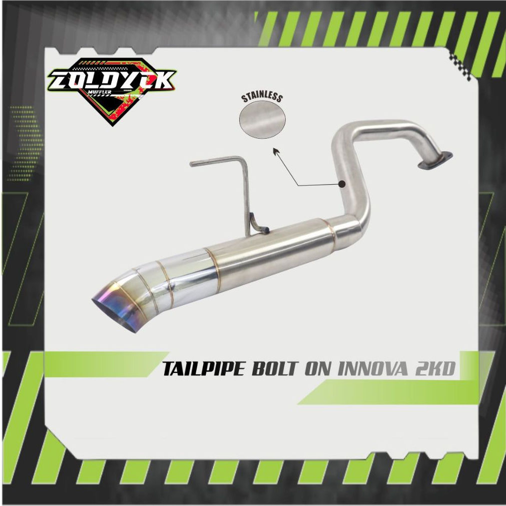 Jual KNALPOT MOBIL RACING INNOVA FORTUNER DIESEL 2.5 2KD - INNOVA ...