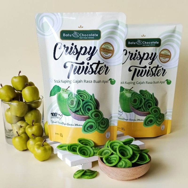 Jual Batu Chocolate - Kuping Gajah Apel - Apple Crispy Twister - Oleh ...