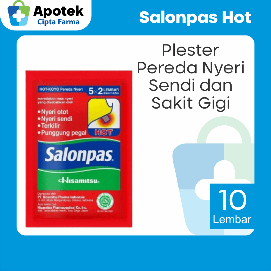 Jual Salonpas Koyo Hot Salonpas Hot Koyo Salonpas Koyo Panas Salon Pas ...