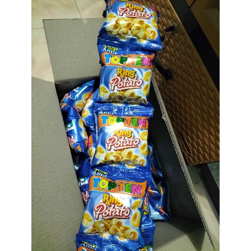 Jual TOP TEN RING POTATO 1RENCENG (10PCS @8GR) | Shopee Indonesia