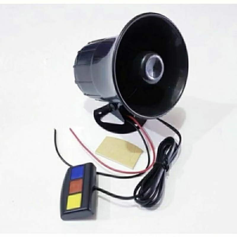 Jual KLAKSON MIC TOA 3 SUARA KLAKSON toak bulat Daseng 3 tombol suara ...