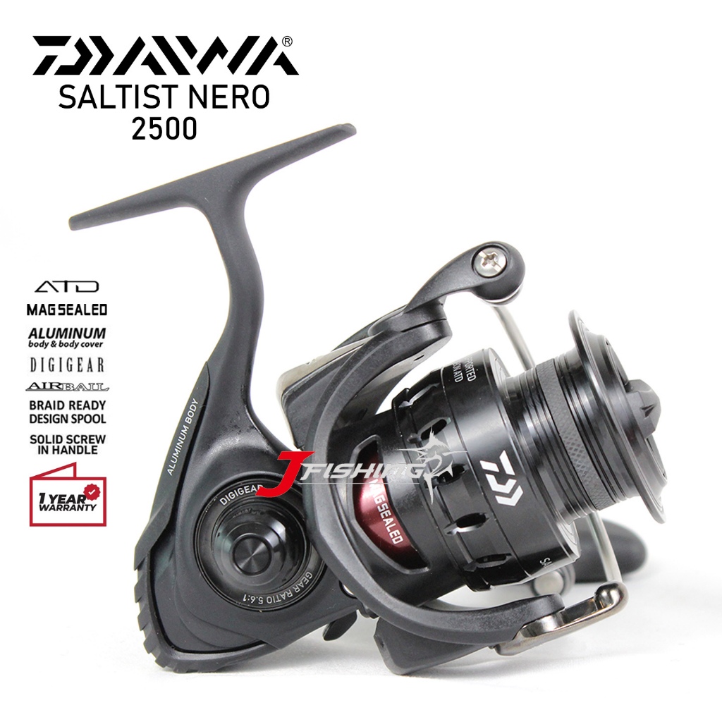 Jual Reel DAIWA SALTIST NERO 16 | Aluminium Body | Kolam | Laut | Kuat ...