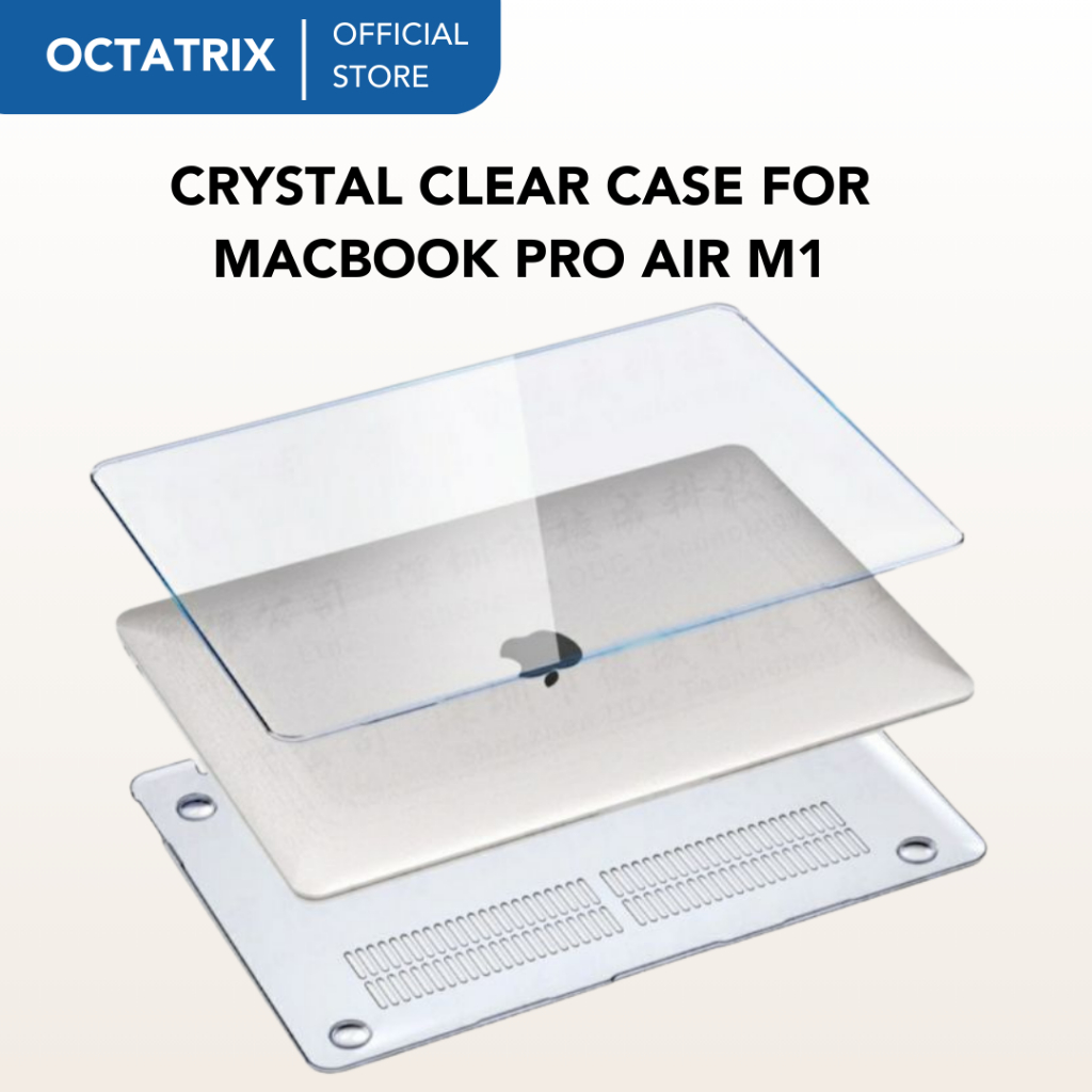 Jual Case Macbook Crystal Clear / Bening / Transparan casing mac book ...