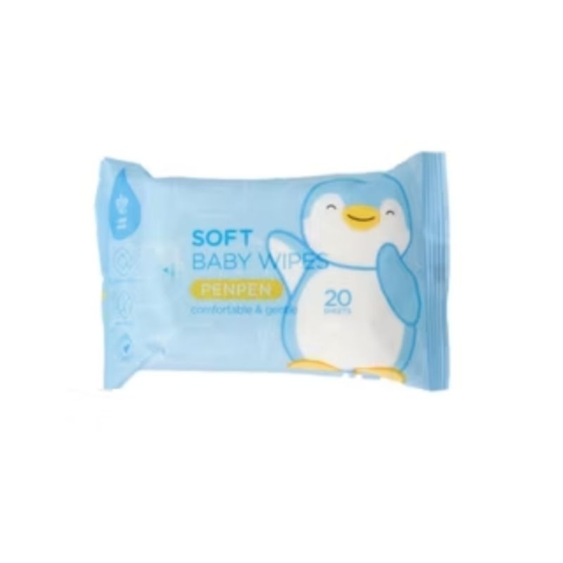 Jual Miniso-Soft Baby Wipes Penpen & Bunbun /Tisu Basah Bayi 20 Sheets ...