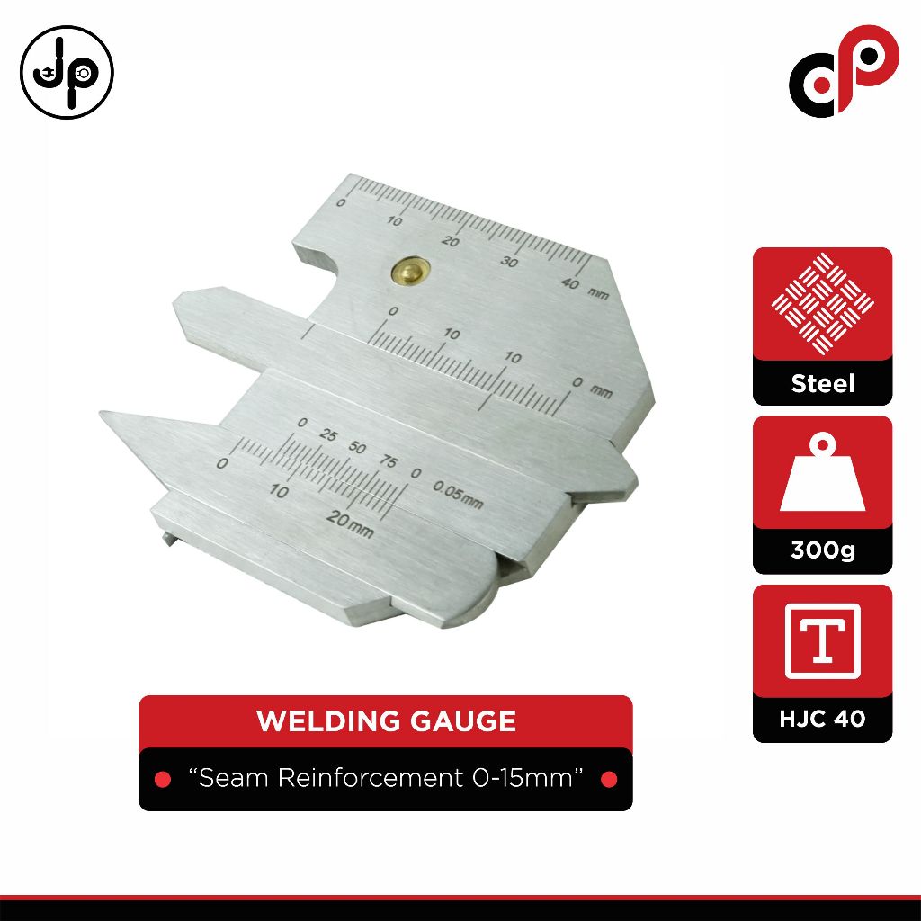 Jual Welding Gauge | Automated Weld Size Gauge | Alat Ukur Las Type HJC 40 | Shopee Indonesia