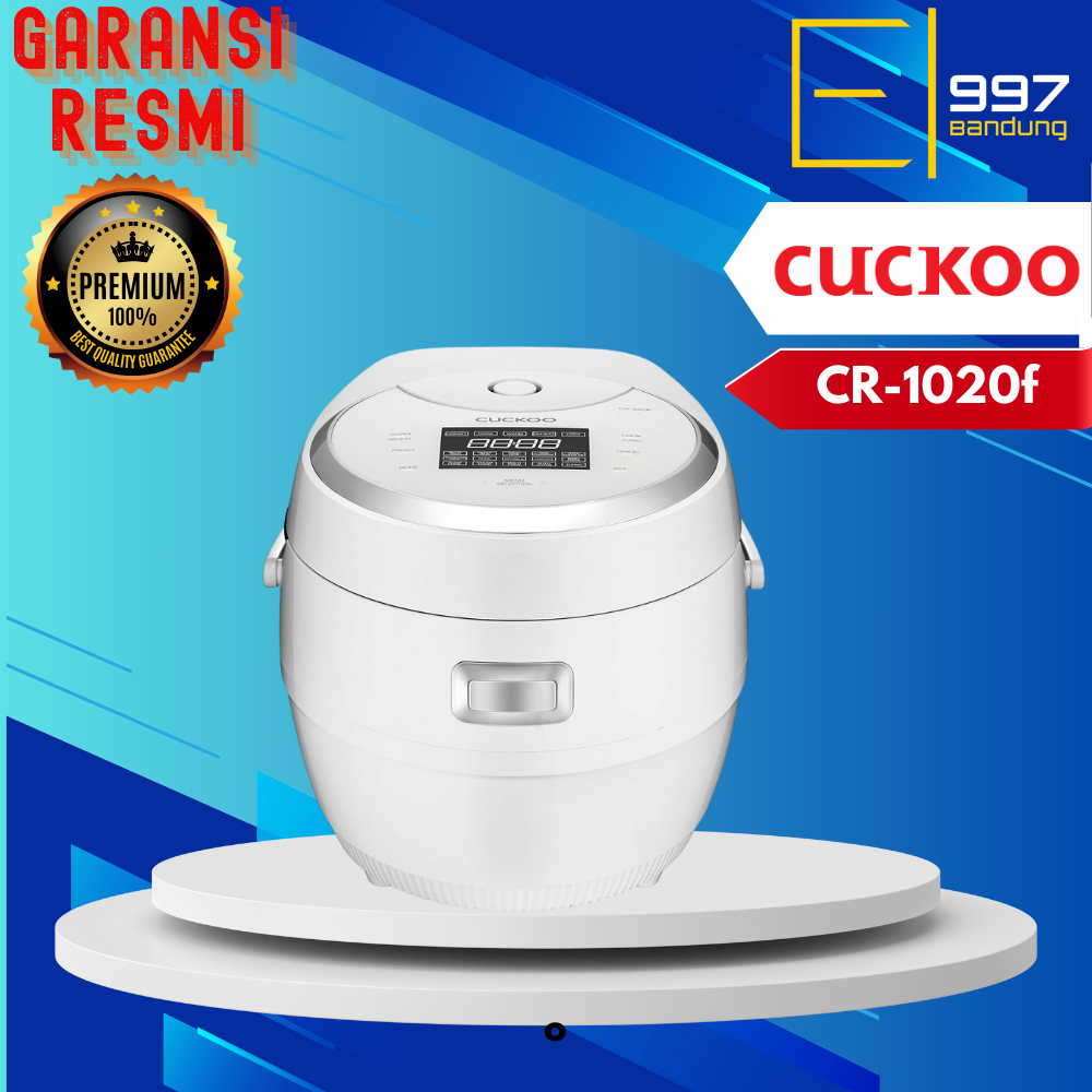 Jual RICE COOKER CUCKOO All in One MICOM Cooker CR-1020F/WH, No.1 Korea ...