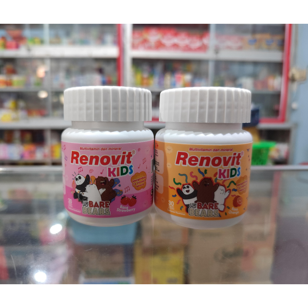 Jual RENOVIT KIDS TABLET ISI30 | Shopee Indonesia