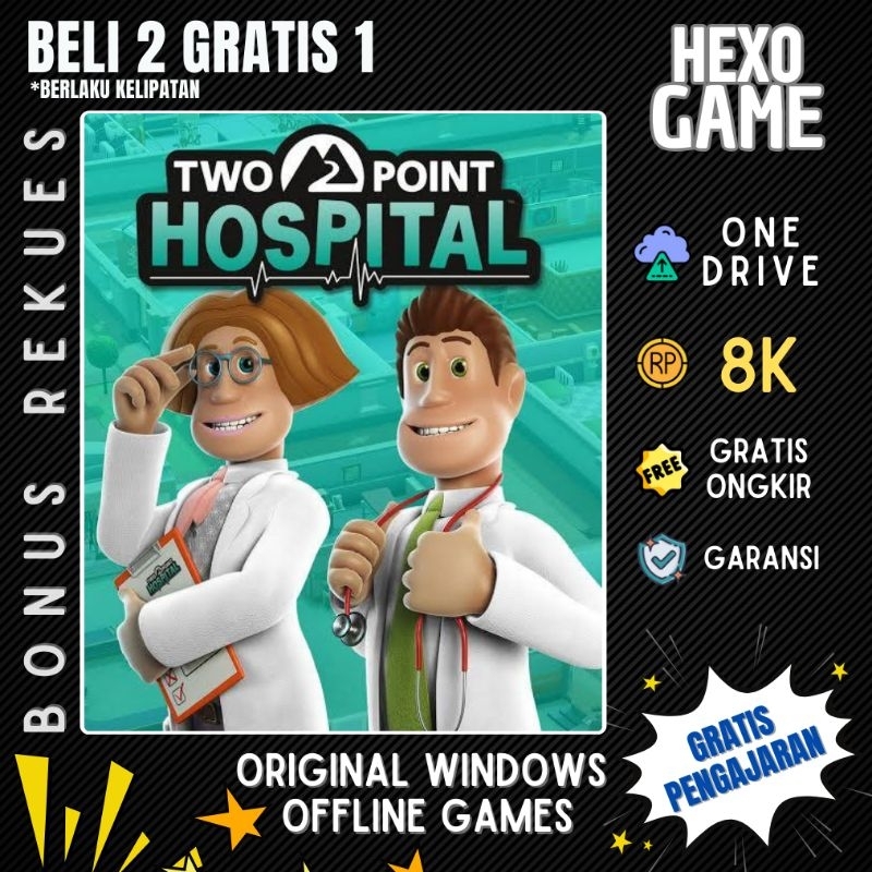 Jual Two Point Hospital - PC / Game Adv Sim - LINK DOWNLOAD - GAME ...