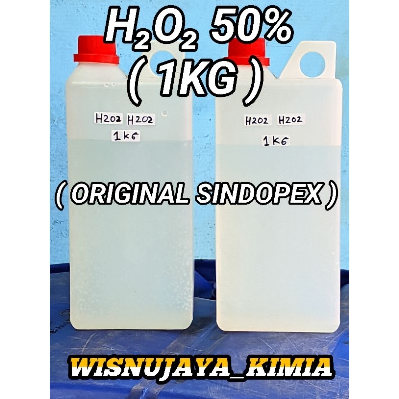 Jual H2O2 50% Hidrogen Peroksida Cairan Pemutih Pupuk Tanaman 1KG ...