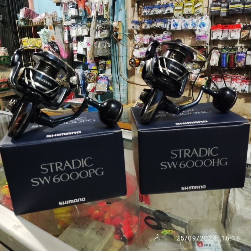 Jual Reel Shimano STRADIC SW 6000PG 6000HG 2020 | Shopee Indonesia