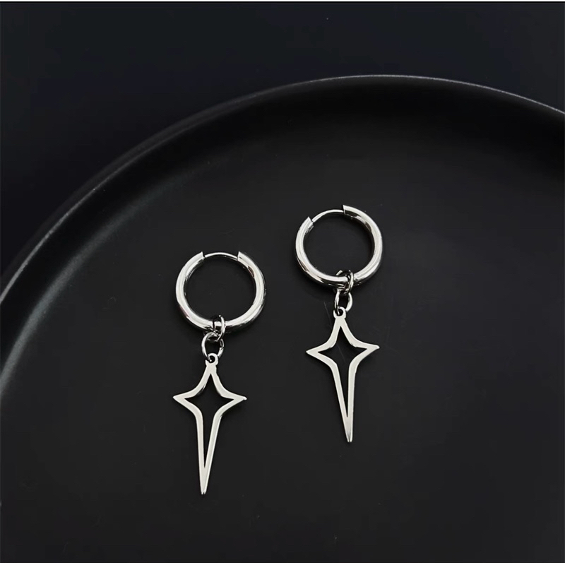 Jual ANTING TINDIK RING TITANIUM - ANTING PRIA WANITA ANTI KARAT ANTING ...