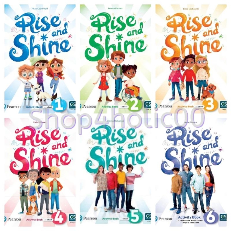 Jual Rise and Shine English (BUKU FISIK BERWARNA) 1-6 Activity Book / Workbook / Students Book ...