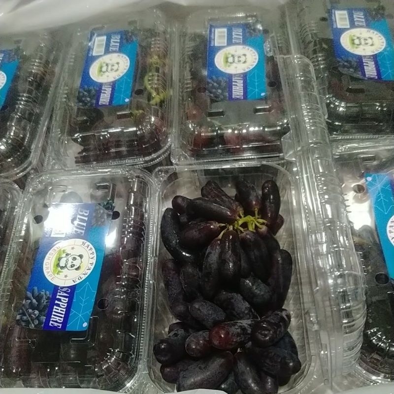 Jual Anggur Jari pack Blue Sapphire pack/500 gr | Shopee Indonesia