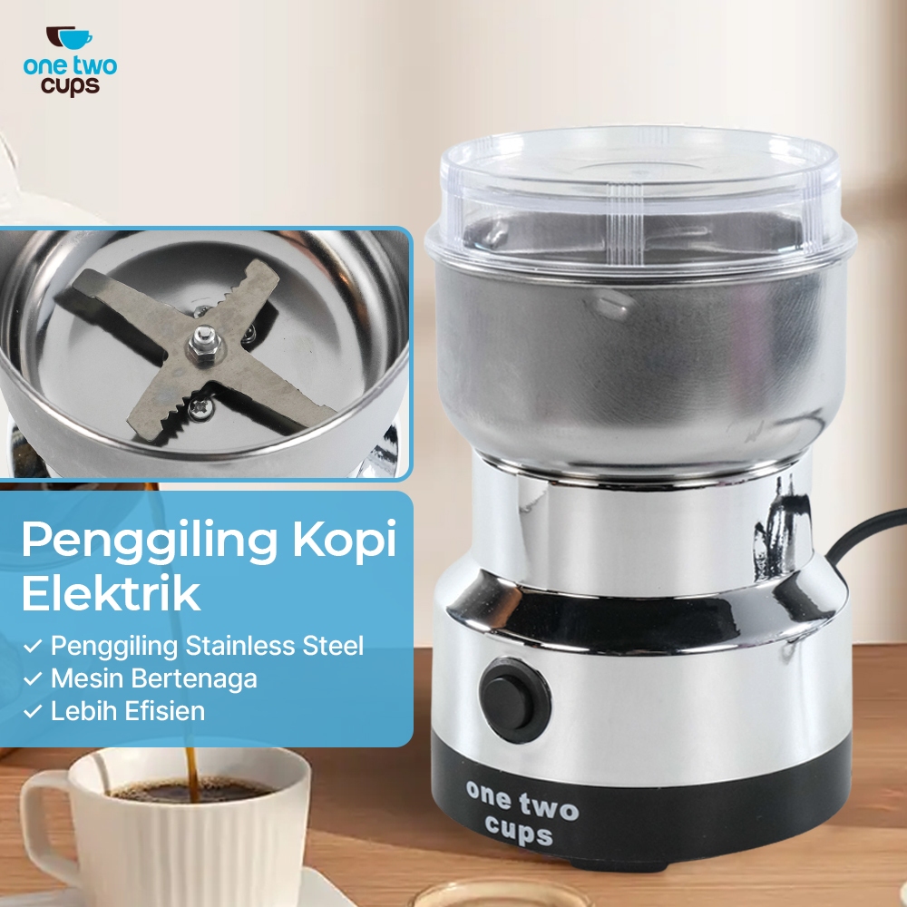 Jual COD Penggiling Kopi Blender Obat dan Bumbu Electric Coffee Nima ...