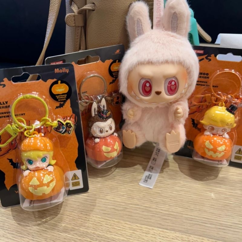 Jual Labubu popmart halloween luminous pendant tas pop mart molly dimoo ...