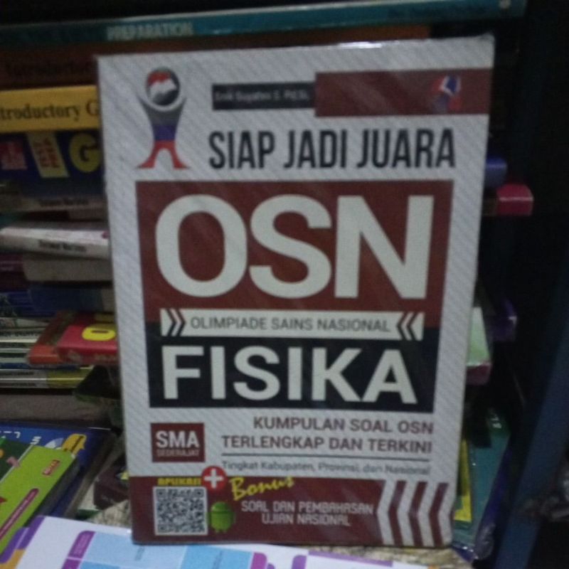Jual BUKU SIAP JADI JUARA OSN OLIMPIADE SAINS NASIONAL FISIKA UNTUK SMP/MTS( KUMPULAN SOAL OSN ...