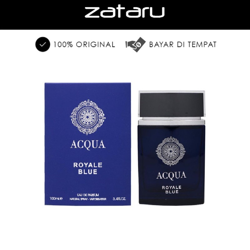 Jual Fragrance World Acqua Royale Blue Man - 100 ML | Shopee Indonesia