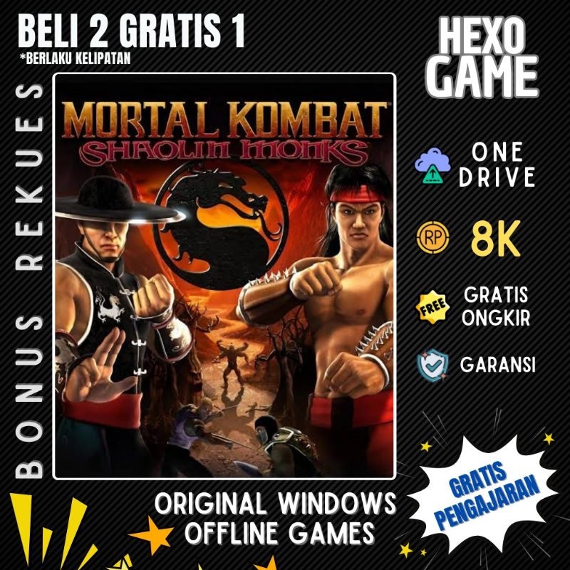 Jual Mortal Kombat : Shaolin Monks - PC Game Fight - LINK DOWNLOAD ...