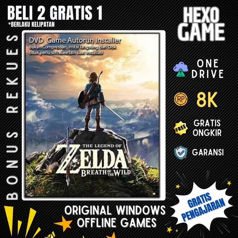 Jual The Legend of Zelda : Breath of the Wild - PC / Game Adv - - LINK ...
