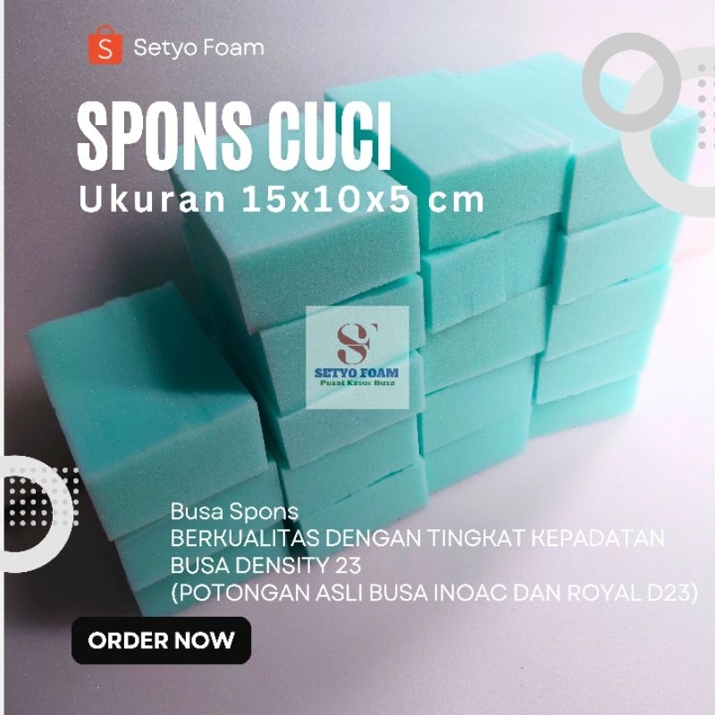 Jual SPONS BUSA CUCI MOTOR MOBIL, CUCI PIRING DSB / SPON INOAC D23 ...