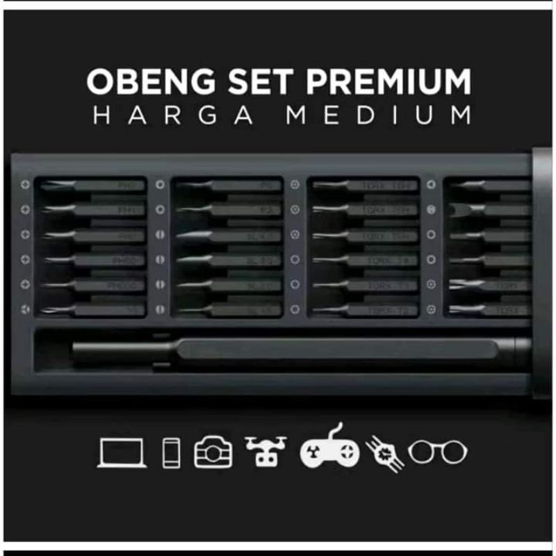 Jual OBENG SET 24IN1 PREMIUM MULTIFUNGSI ORIGINAL VIRAL | Shopee Indonesia