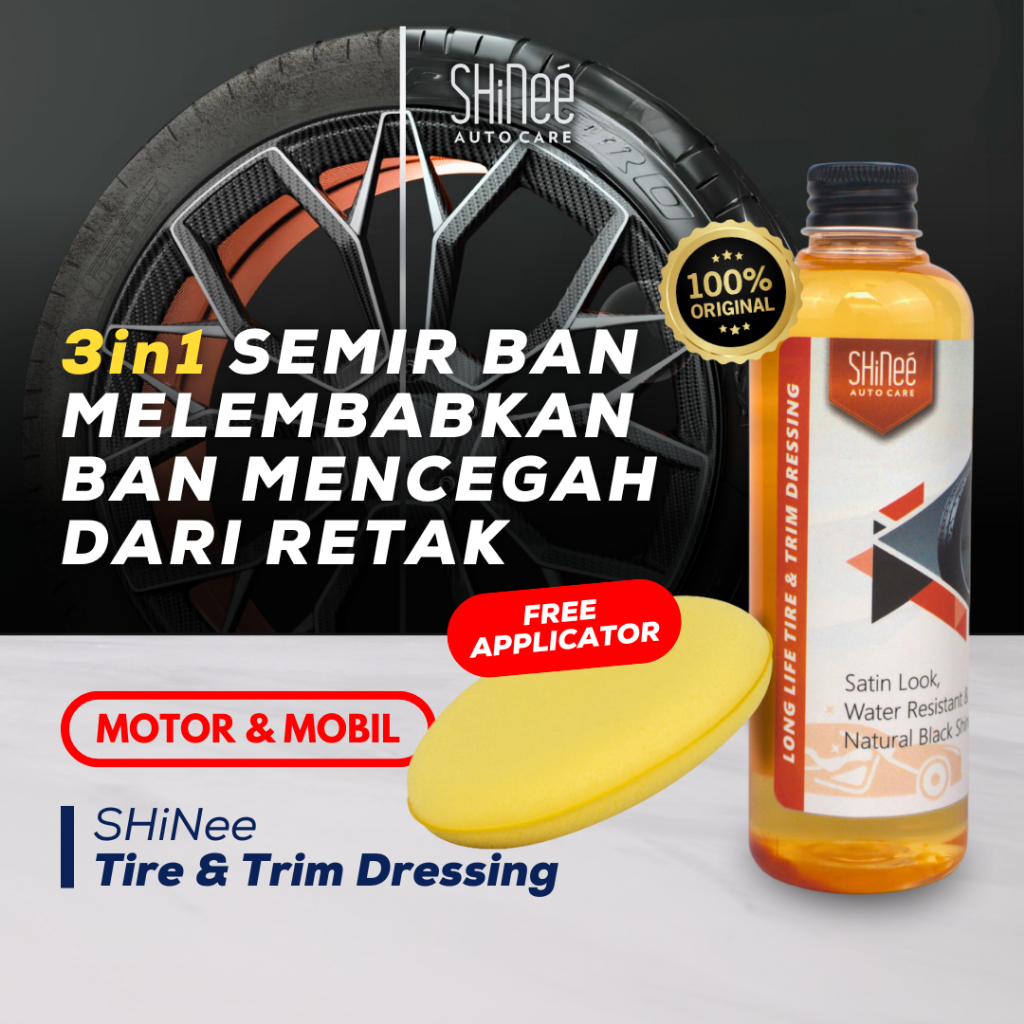 Jual Tyre and Trim Dressing SHinee | Semir Ban Mobil Motor Body Matte ...