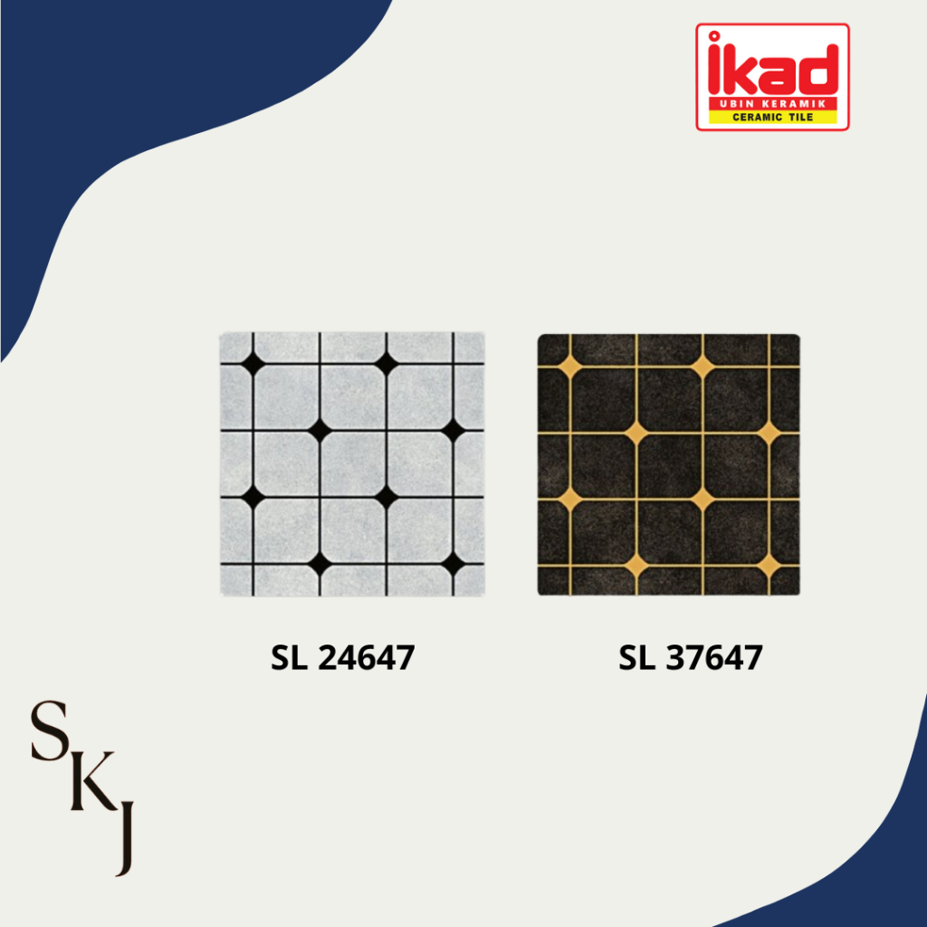 Jual Keramik Ikad SL 37647 | 24647 25x25 cm Unpolished | Shopee Indonesia