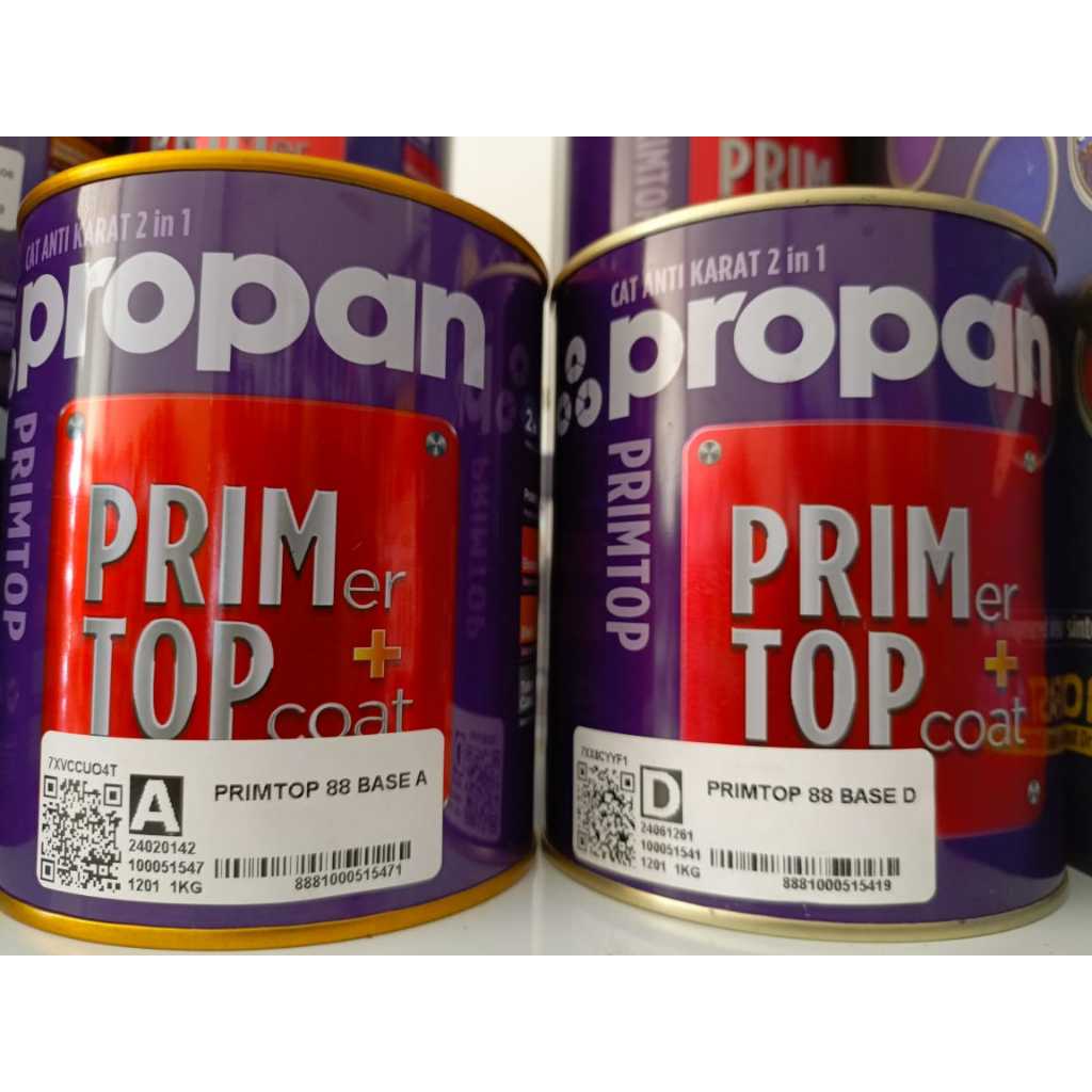 Jual Propan Primtop PT-88 Cat Besi Kayu Anti Karat 1Kg | Shopee Indonesia