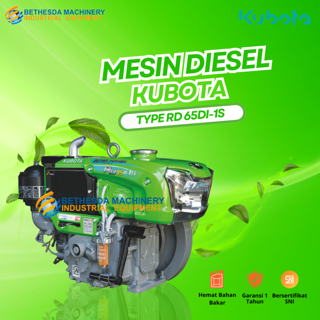 Jual Mesin Penggerak KUBOTA RD 65 DI-1S Diesel Engine 6.5HP/ 6.5 PK | Shopee Indonesia