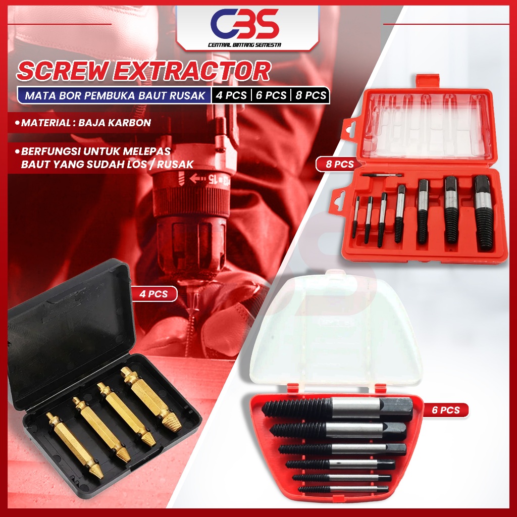 Jual Alat Pembuka kran Patah Dalam Pipa dan Baut Rusak Patah Screw ...