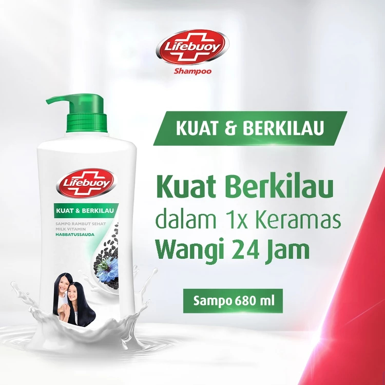 Jual Lifebuoy SHAMPO Perawatan Rambut Kuat Berkilau dengan ...