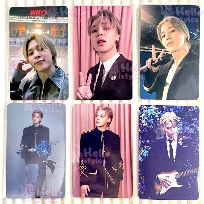 Jual Photocard Jimin BTS MUSE USA Lucky Draw LD Soundwave Makestar EPOB Weverse Jimin Melet ...