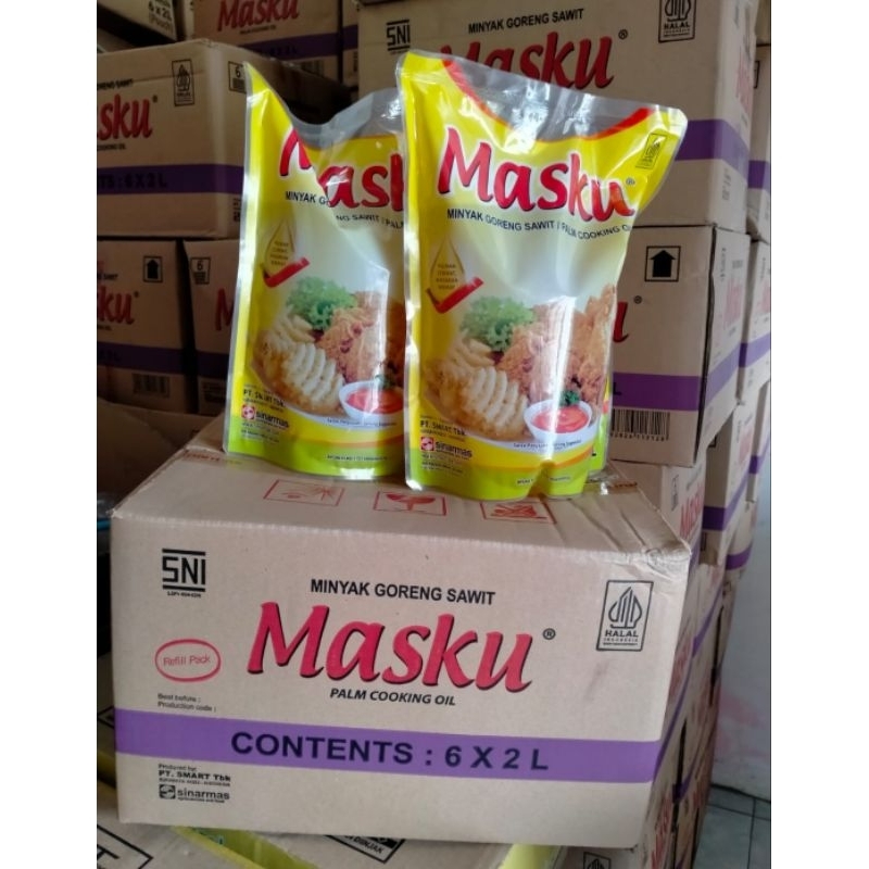 Jual Minyak Masku 2L JATIM (kartonan 6pcs) bisa gojek | Shopee Indonesia