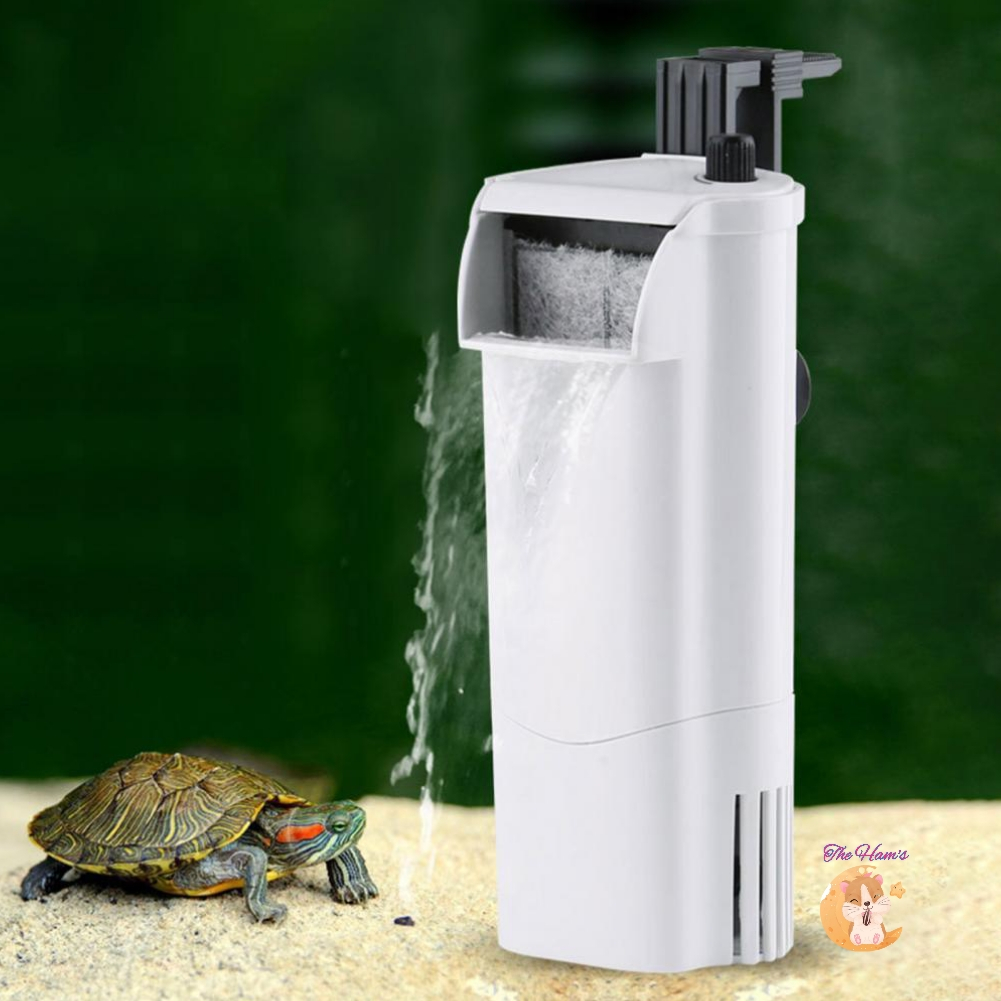 Jual (The Ham's) Turtle Pompa Air Dangkal / Low Water Mesin Filter Kandang Aquarium Akuarium Bak ...