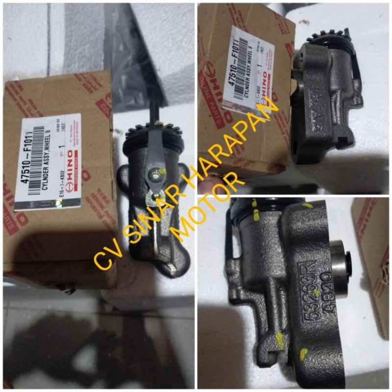 Jual CYLINDER ASSY WHEEL HINO 300 DUTRO 130HD 47530-F1010 WHEEL CYL DYNA 47540-F1011 ORIGINAL ...