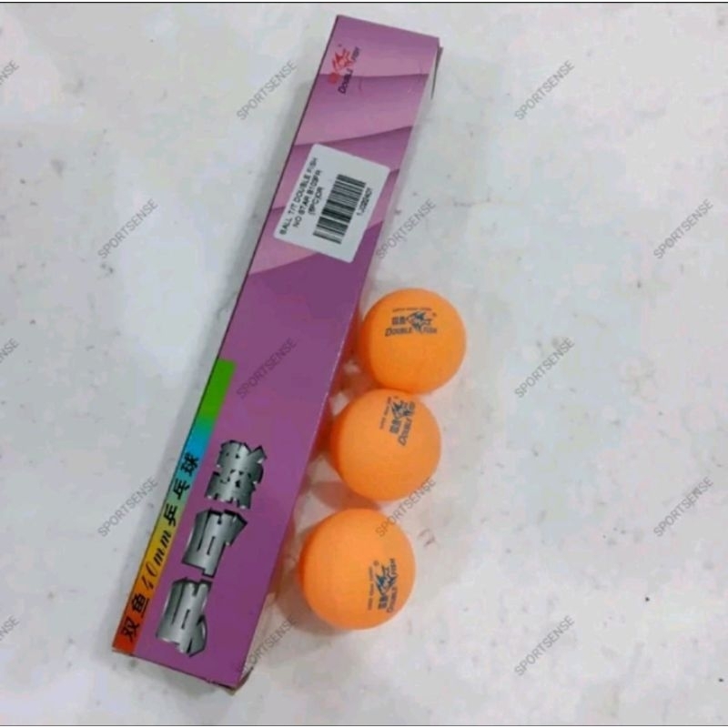Jual Bola Pingpong Tenis Meja Double Fish Bintang 0 No Star Murah isi 6 Original | Shopee Indonesia