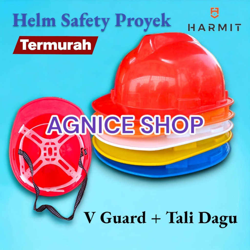 Jual Helm Safety Proyek merk HARMIT | Shopee Indonesia