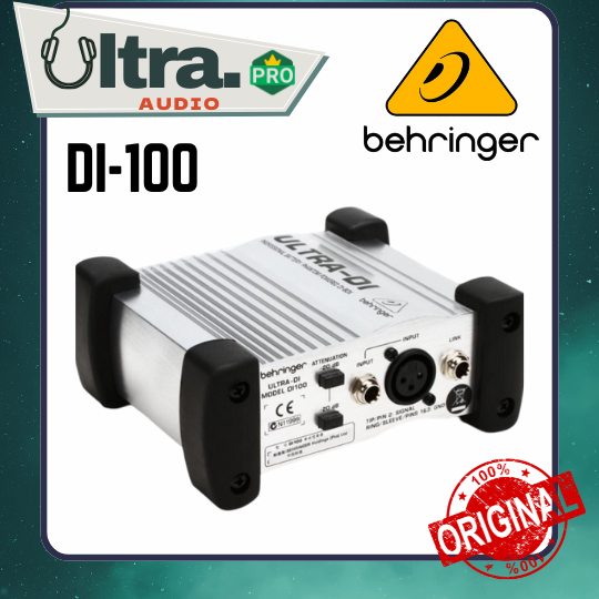 Jual Behringer ULTRA-DI DI100 / DI 100 Direct Box ORIGINAL | Shopee Indonesia