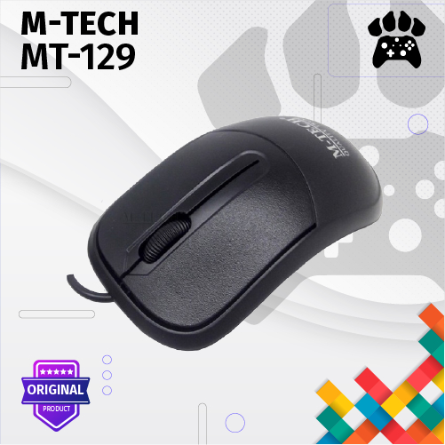 Jual Mouse M-Tech MT-129 USB Optical Mouse | Shopee Indonesia