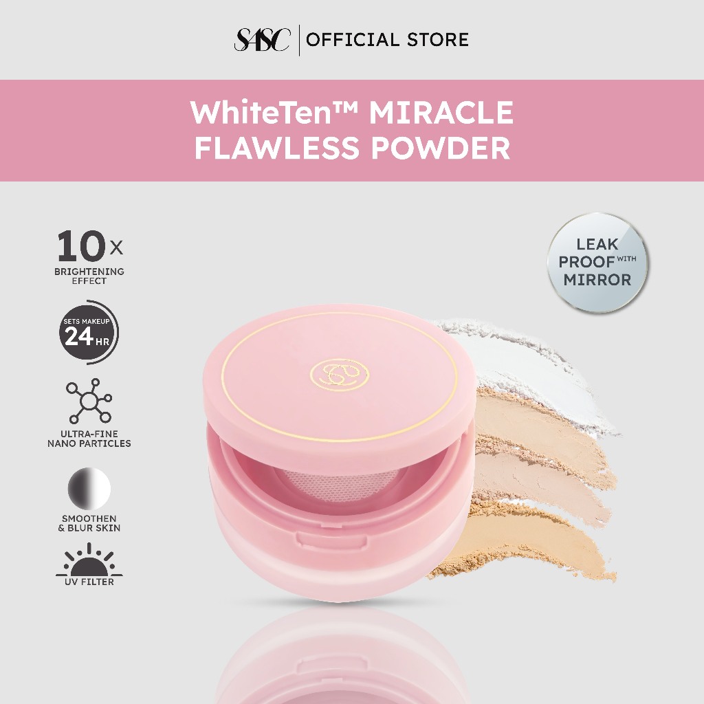 Jual SASC WhiteTen Miracle Flawless Powder | Shopee Indonesia