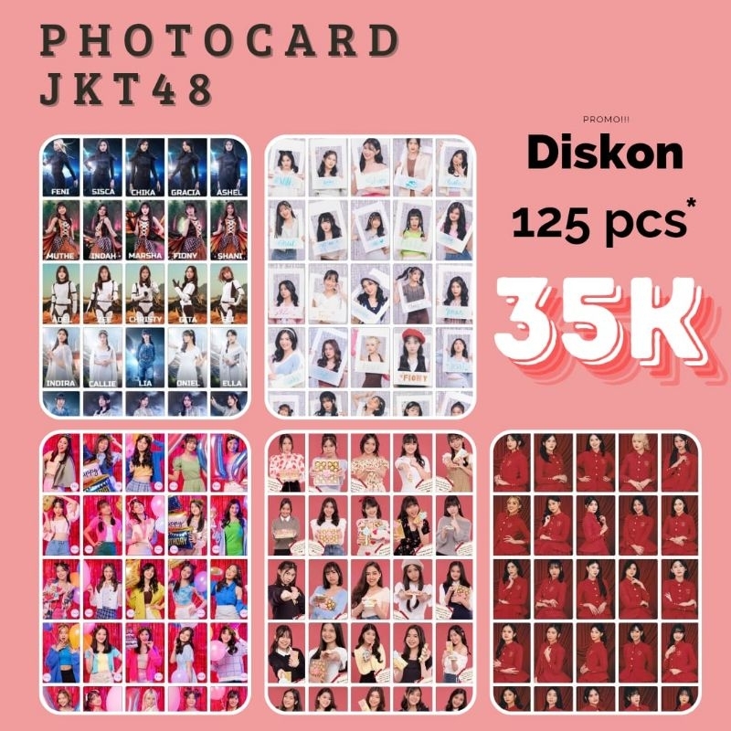 Jual PHOTOCARD JKT48 ISI 125 PCS - BANZAI VENUS / ALTER UNIVERSE / PARTY ANNIV / 10TH ANNIV ...