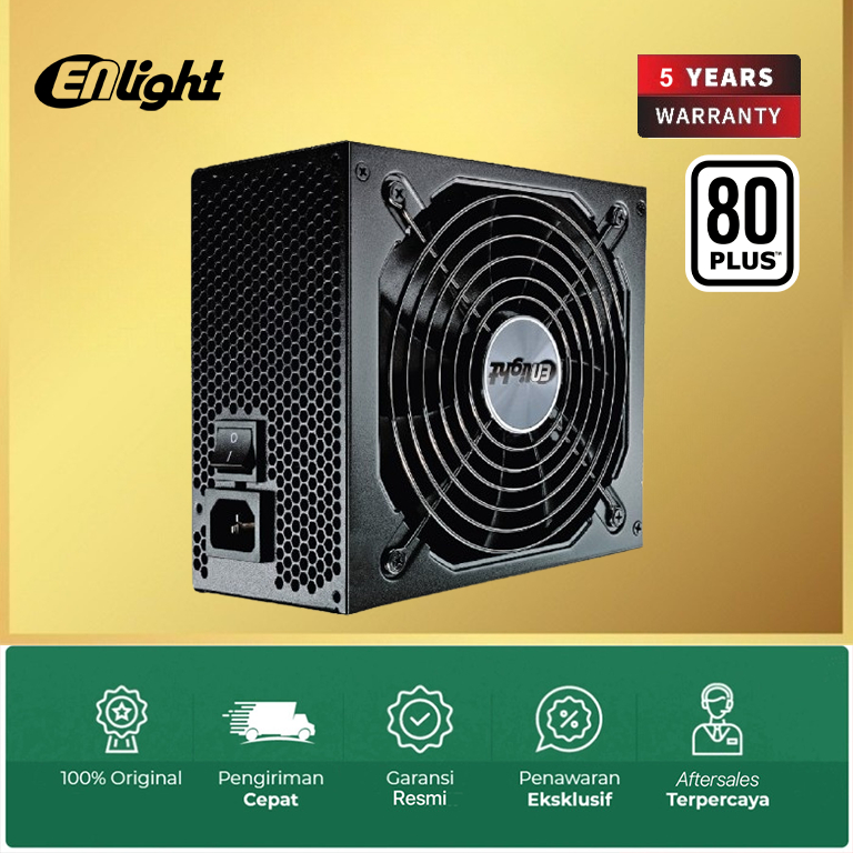 Jual Power Supply Enlight Sniper Power 450W 80 Plus Standard | Shopee ...