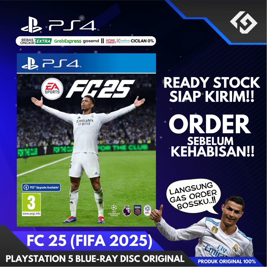 Jual PS4 FC25 / EA FC 25 / FIFA 25 BD Disc Kaset Game Original | Shopee Indonesia