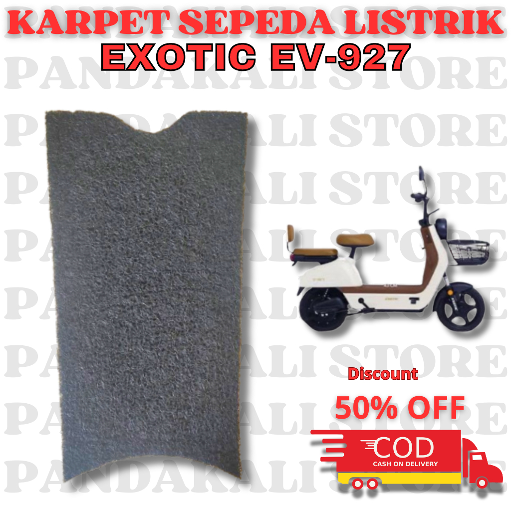 Jual Karpet Sepeda Listrik Exotic EV-927 Mie Bihun Presisi Mewah Empuk | Shopee Indonesia