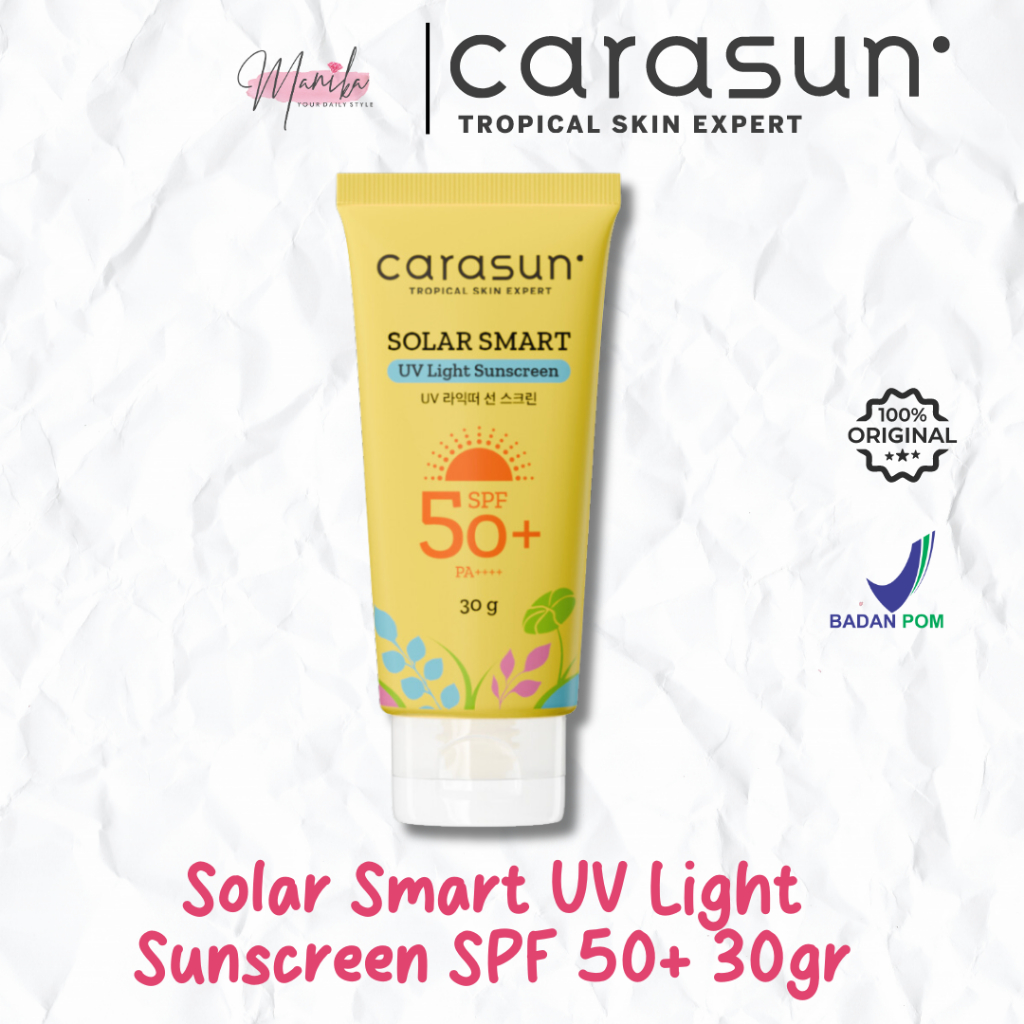 Jual Carasun Solar Smart UV Light Sunscreen SPF 50 | Shopee Indonesia