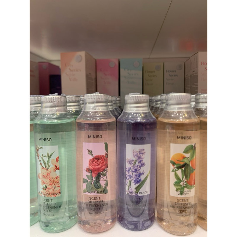 Jual Miniso Scent Diffuser Air Freshener Refill (60mL) | Shopee Indonesia