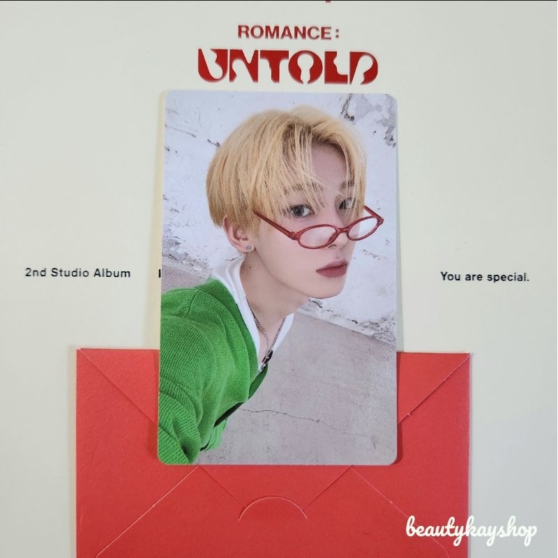 Jual Enhypen Romance Untold - Official Photocard Sunoo Inceptio ...