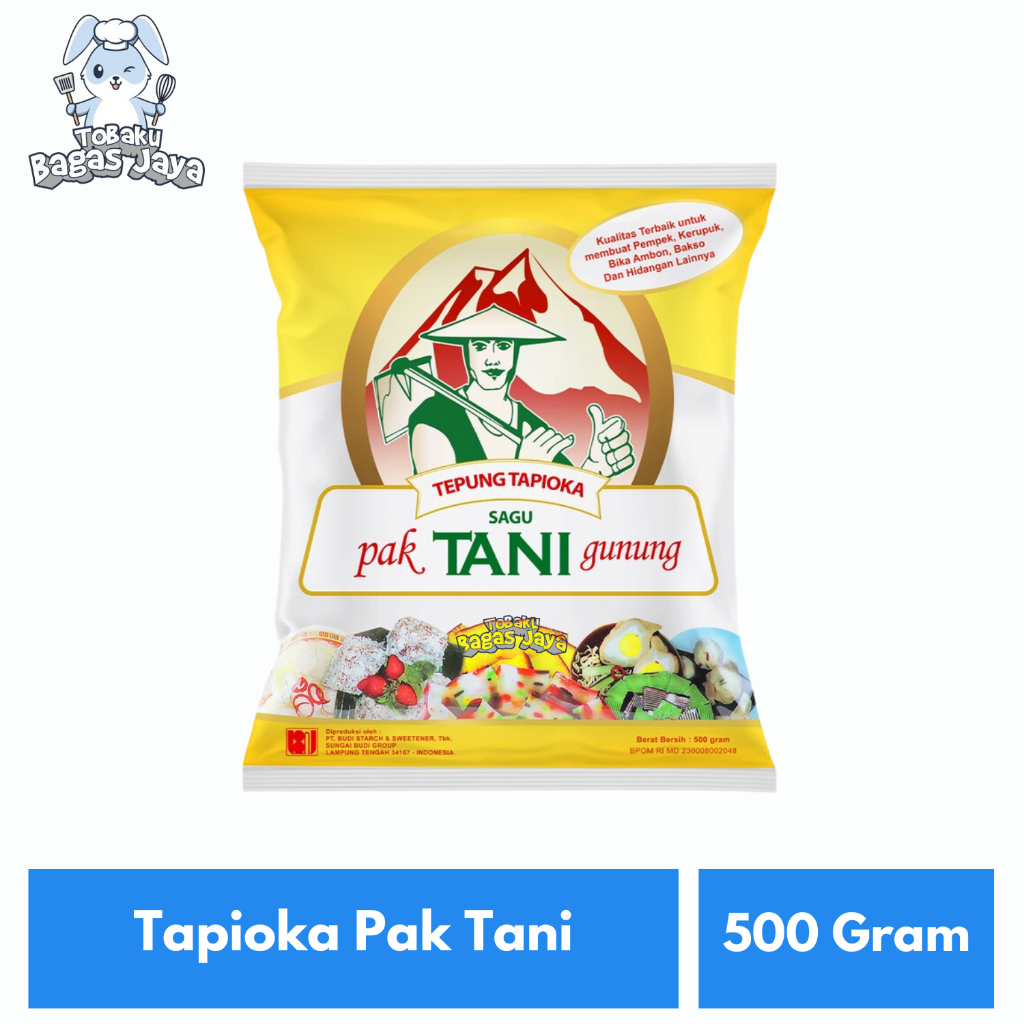 Jual Tapioka Pak Tani 500 Gram | Shopee Indonesia
