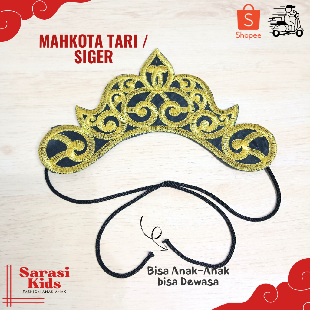 Jual Siger tari siger mahkota termurah anak siger sunda anak dewasa ...